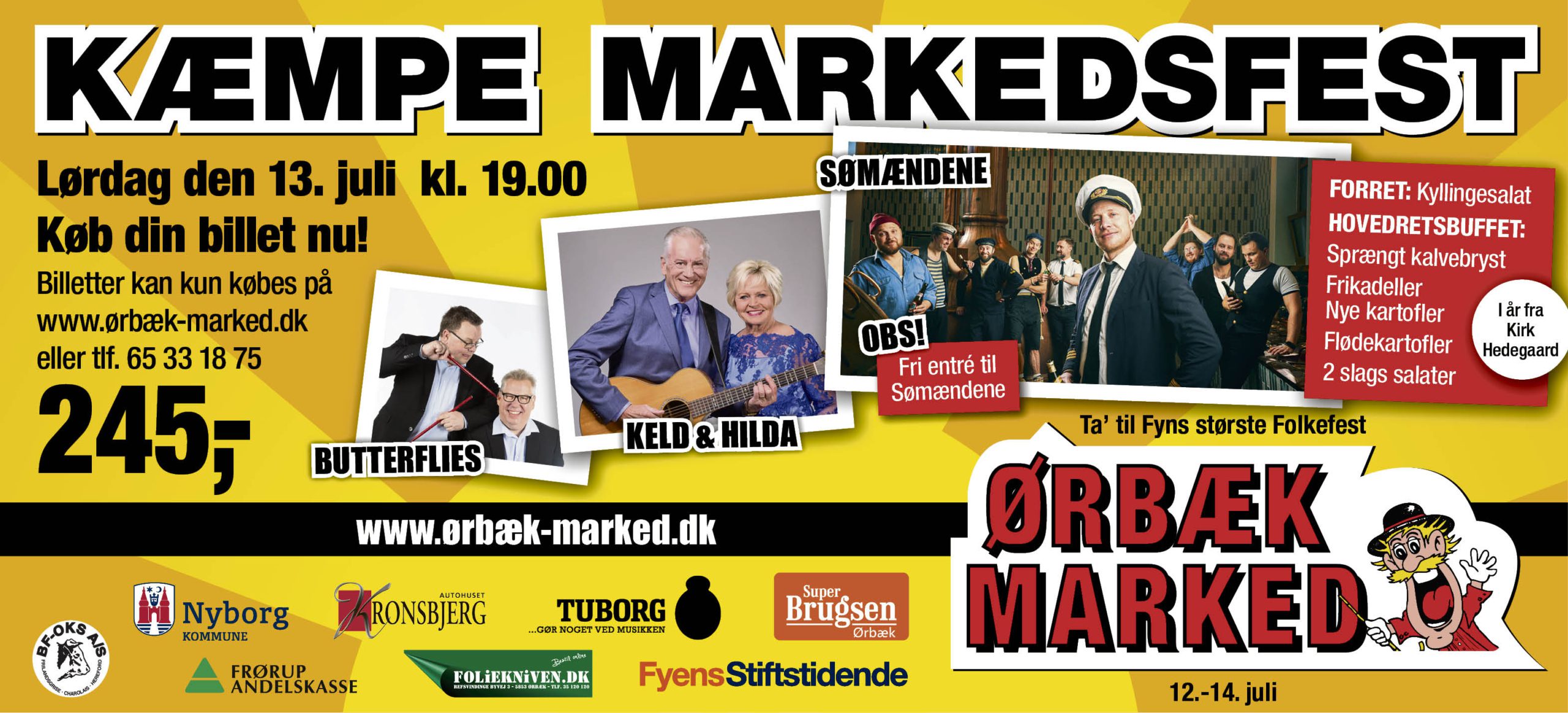 Markedsfest - UDSOLGT - Ørbæk Marked